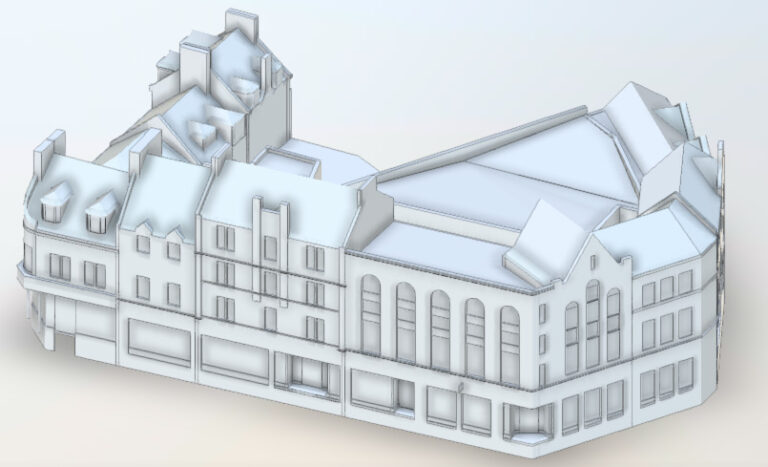 Revit Modelling for City Centre Master Planning - Adaptive Surveys